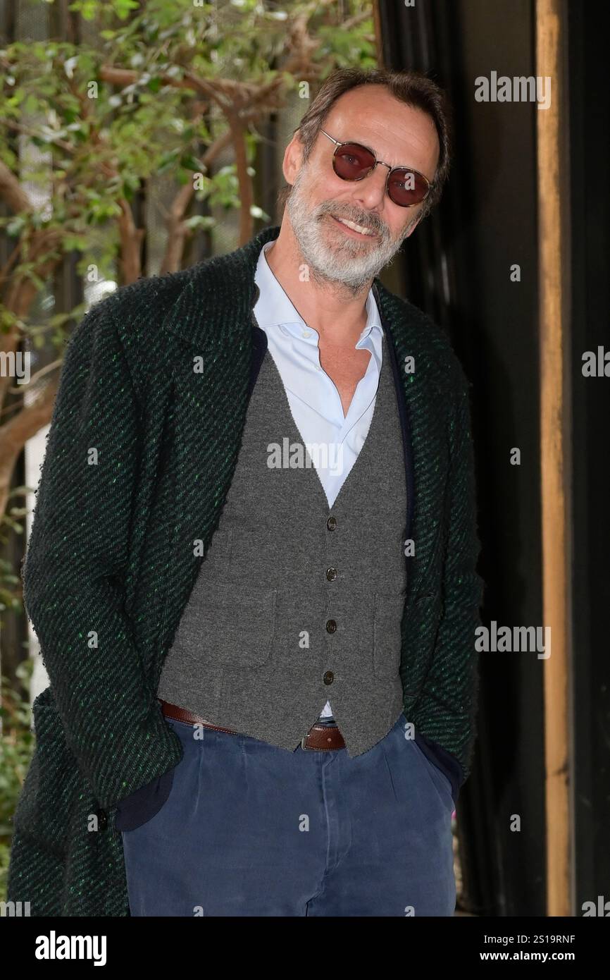 Alessandro Preziosi attends the photocall of Rai tv series "Leopardi ...