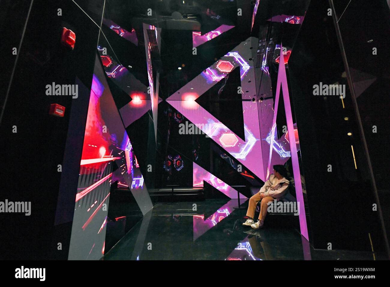 NANJING, CHINA - JANUARY 2, 2025 - Photo taken on Jan 2, 2025 shows a ...