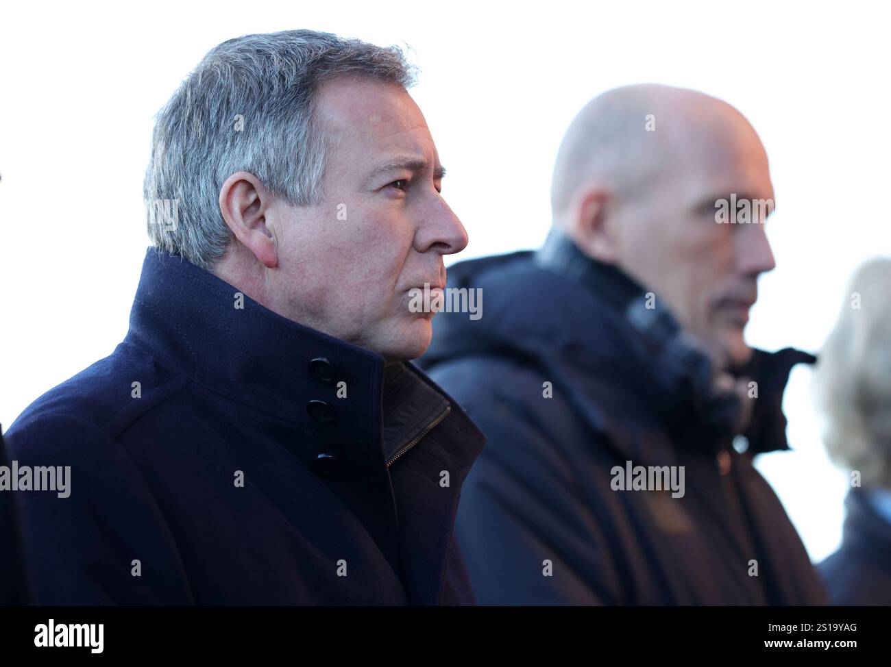 Rangers' Chairman Fraser Thornton during an Ibrox Disaster memorial ...