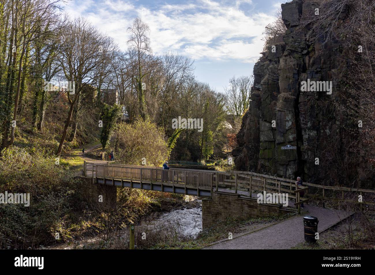 The Torrs Trail, New Mills. Derbyshire Stock Photo - Alamy
