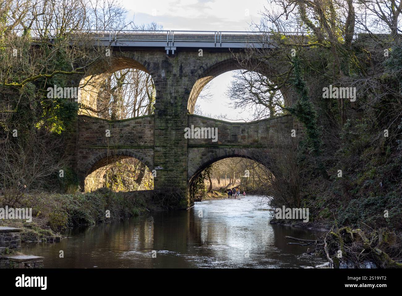 The Torrs Trail, New Mills. Derbyshire Stock Photo - Alamy