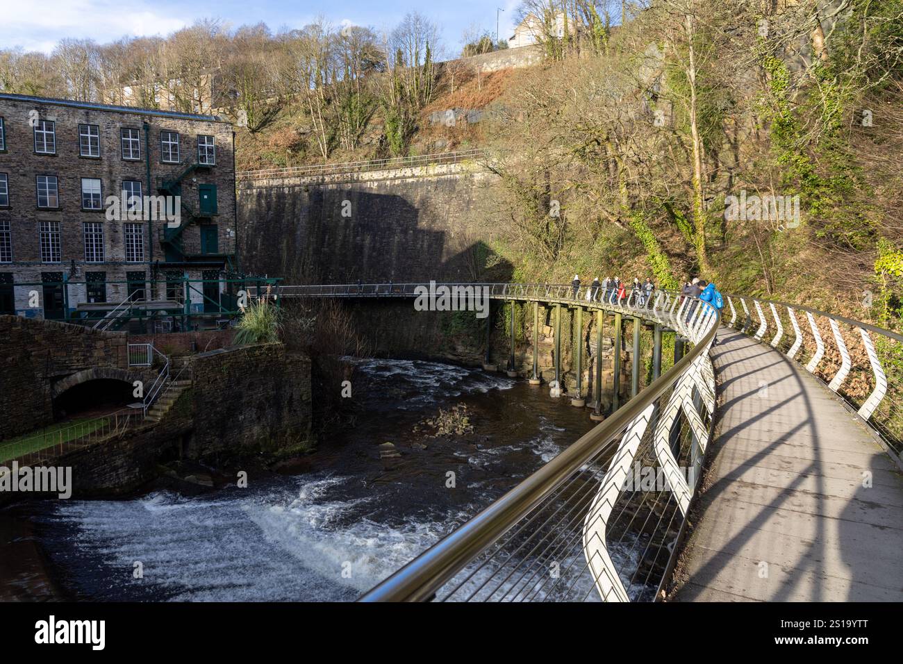 The Torrs Trail, New Mills. Derbyshire Stock Photo - Alamy