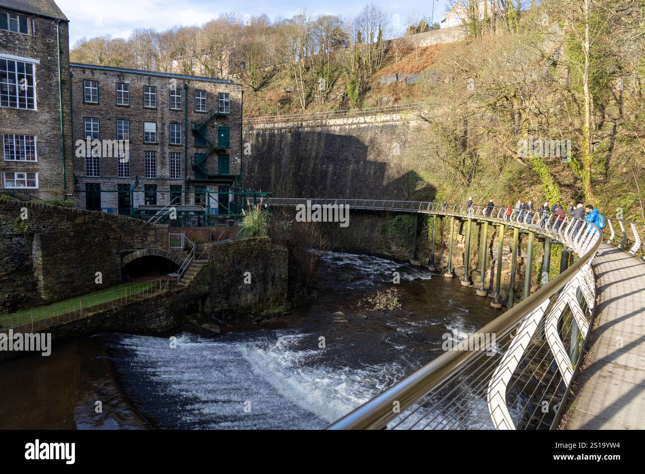 The Torrs Trail, New Mills. Derbyshire Stock Photo - Alamy