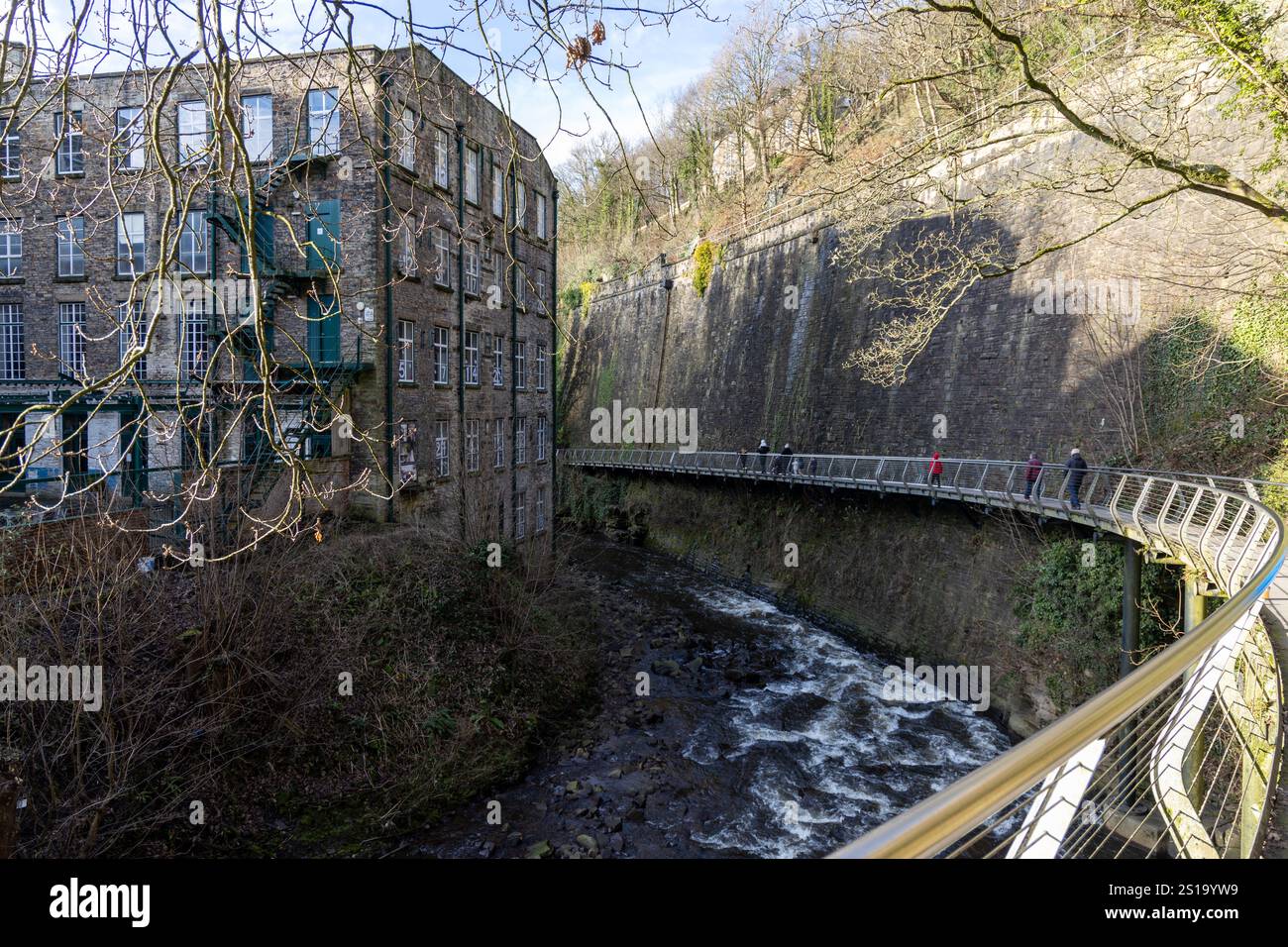 The Torrs Trail, New Mills. Derbyshire Stock Photo - Alamy