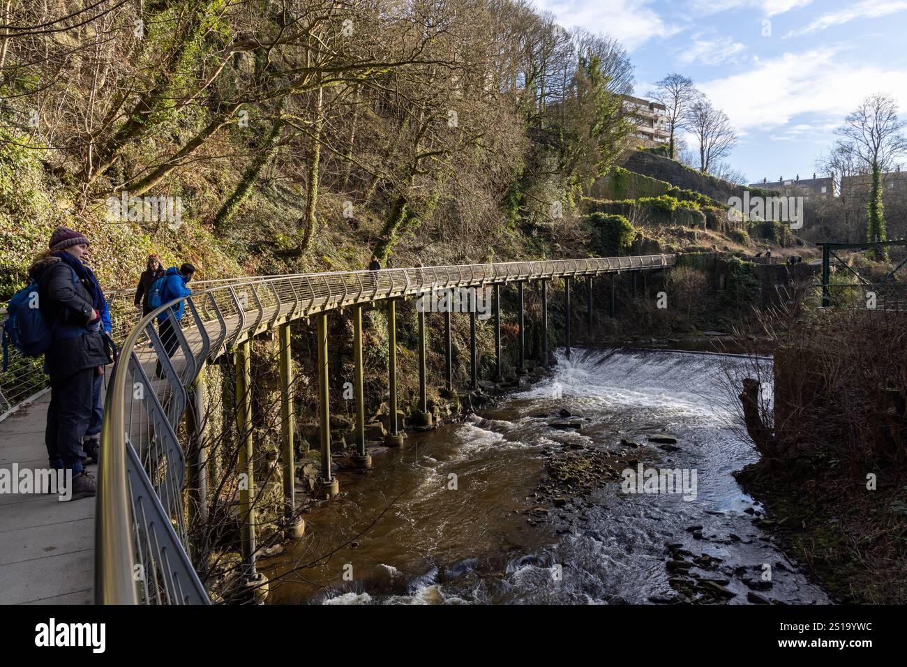The Torrs Trail, New Mills. Derbyshire Stock Photo - Alamy