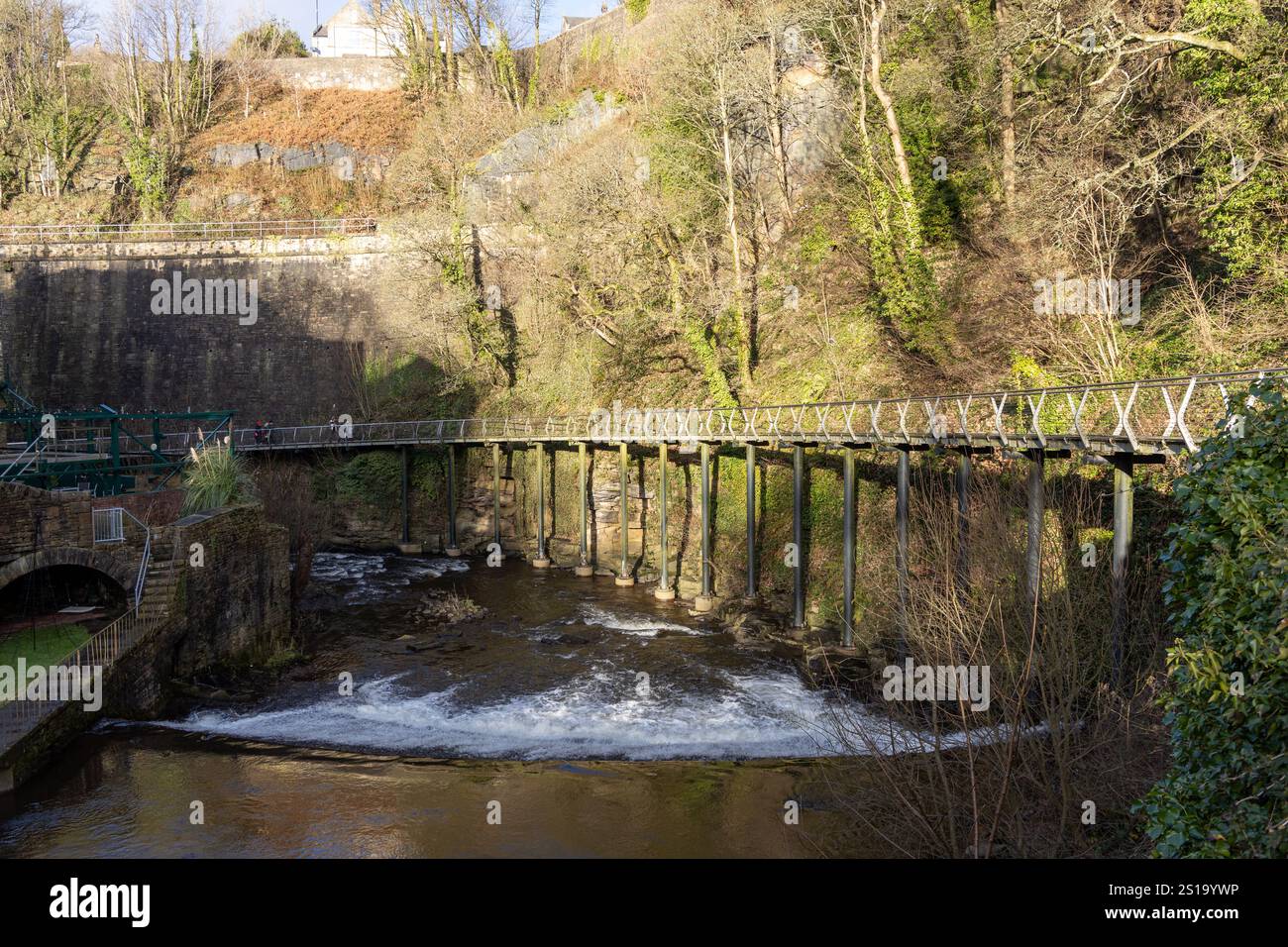 The Torrs Trail, New Mills. Derbyshire Stock Photo - Alamy