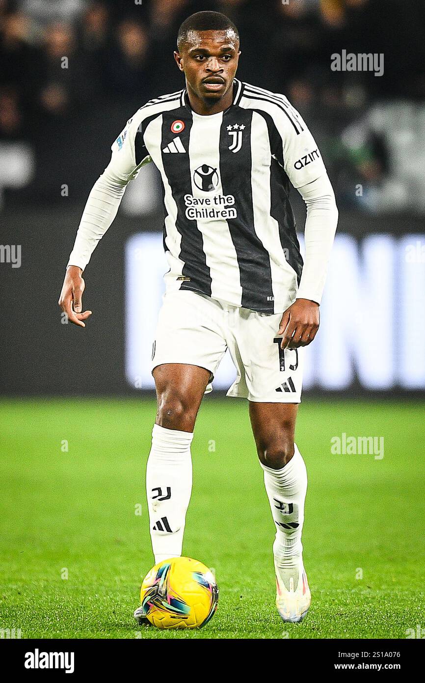 Turin, Italie. 29th Dec, 2024. Pierre KALULU of Juventus during the ...