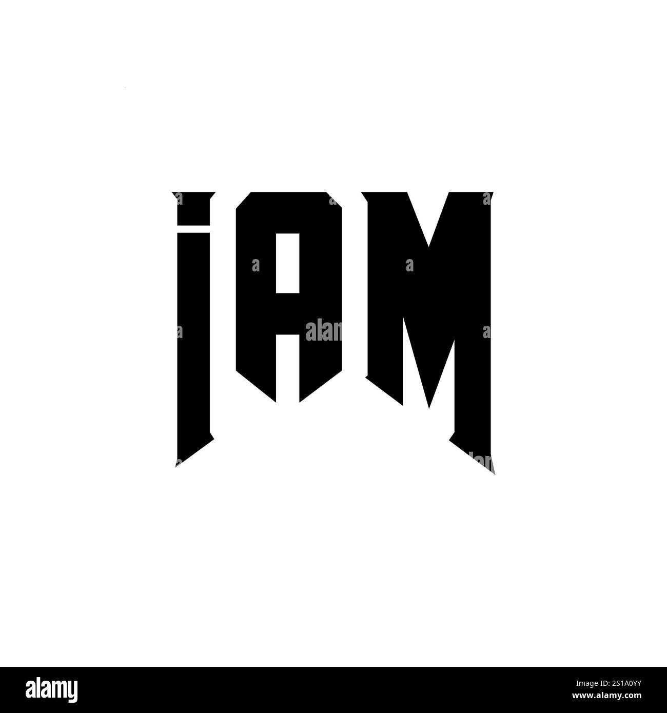 Iam icon Stock Vector Images - Alamy