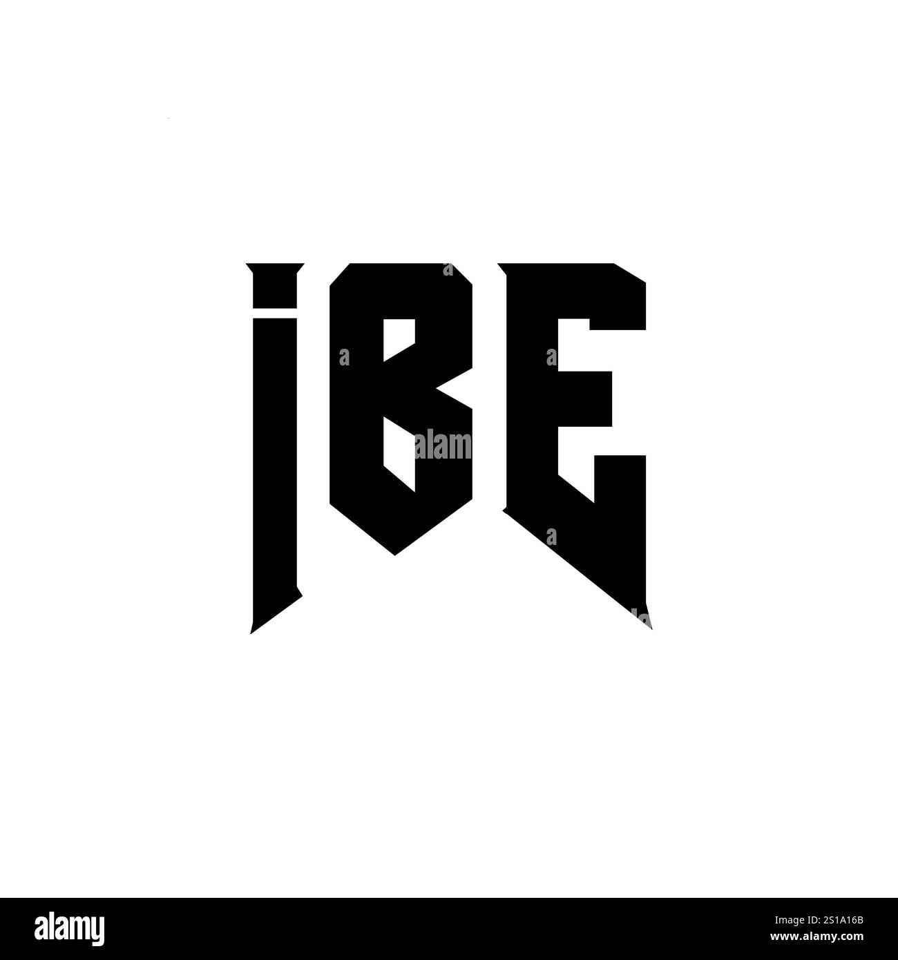 Ibe logo design Stock Vector Images - Alamy