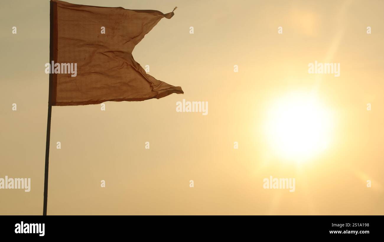 Flag on a Boat Stock Photo - Alamy