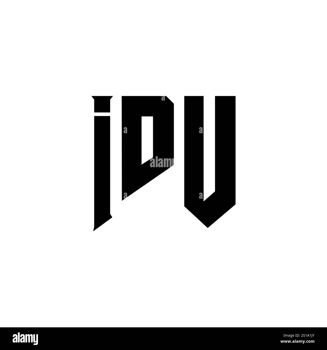 Idu logo design Cut Out Stock Images & Pictures - Alamy