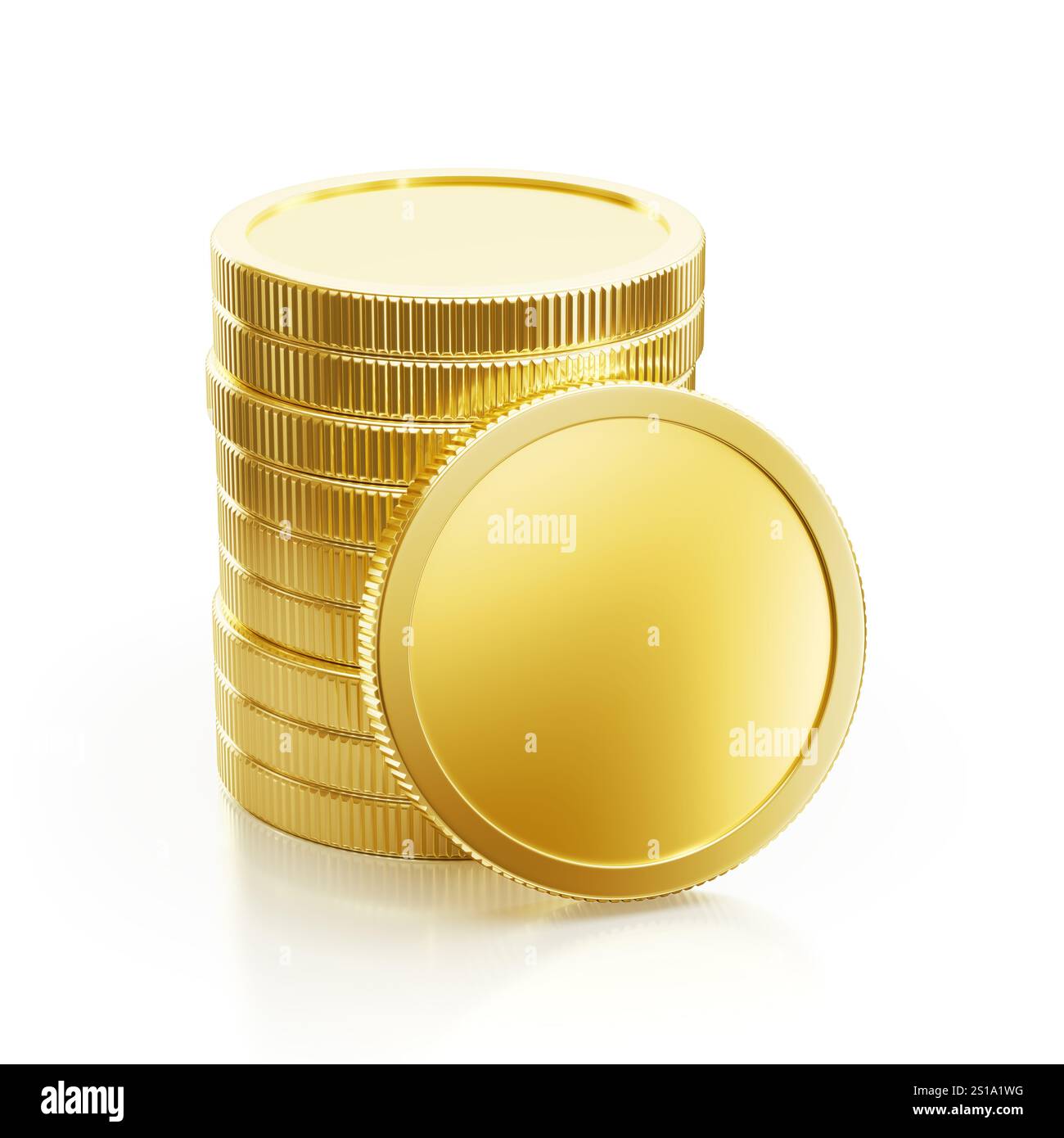 Blank golden medal 3d hi-res stock photography and images - Alamy