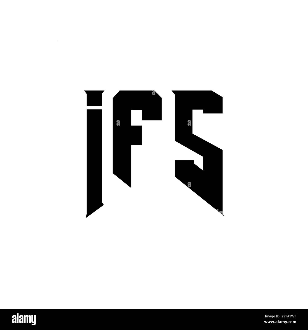 IFS letter logo design for technology company. IFS logo design black ...