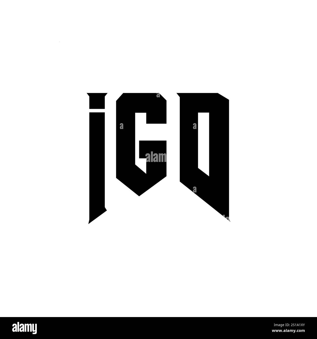 IGD letter logo design for technology company. IGD logo design black ...