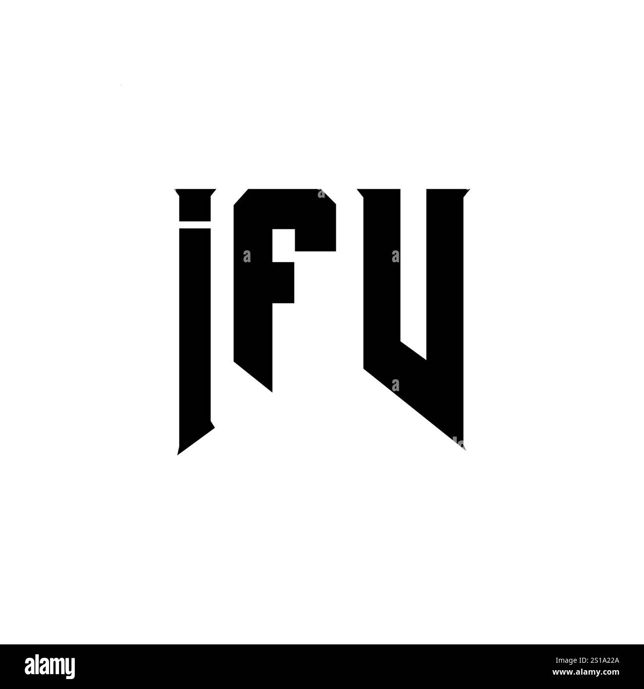 IFV letter logo design for technology company. IFV logo design black ...