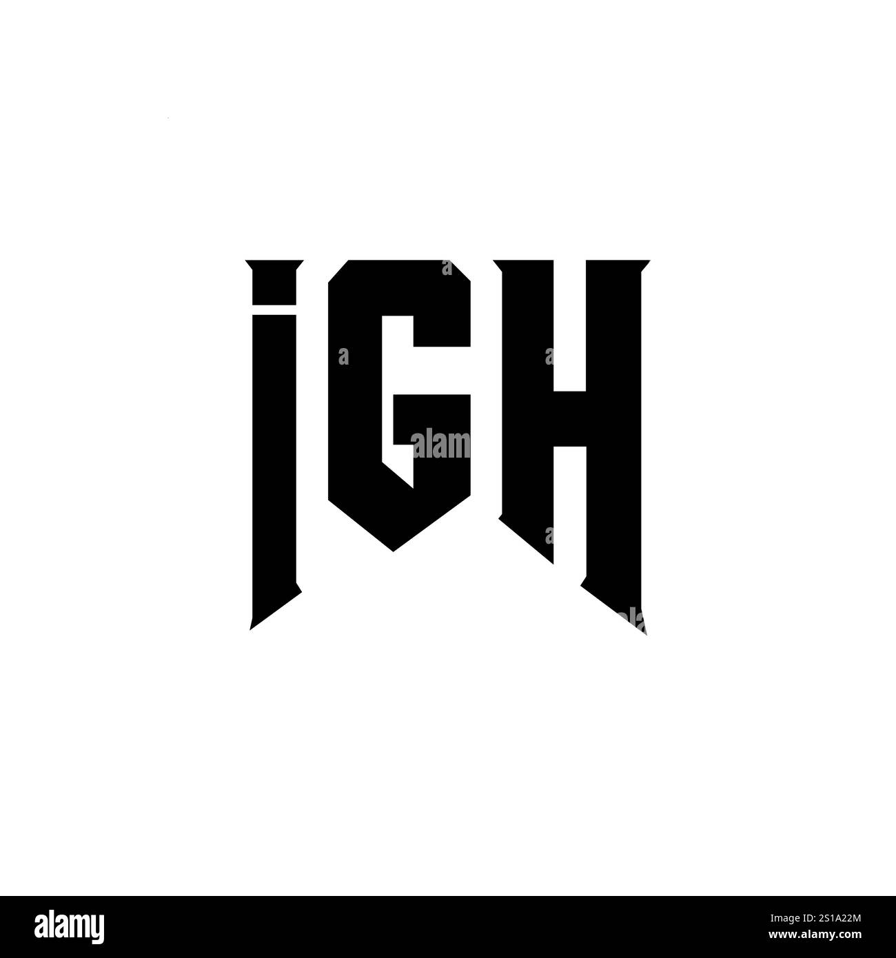 Igh tech logo Stock Vector Images - Alamy