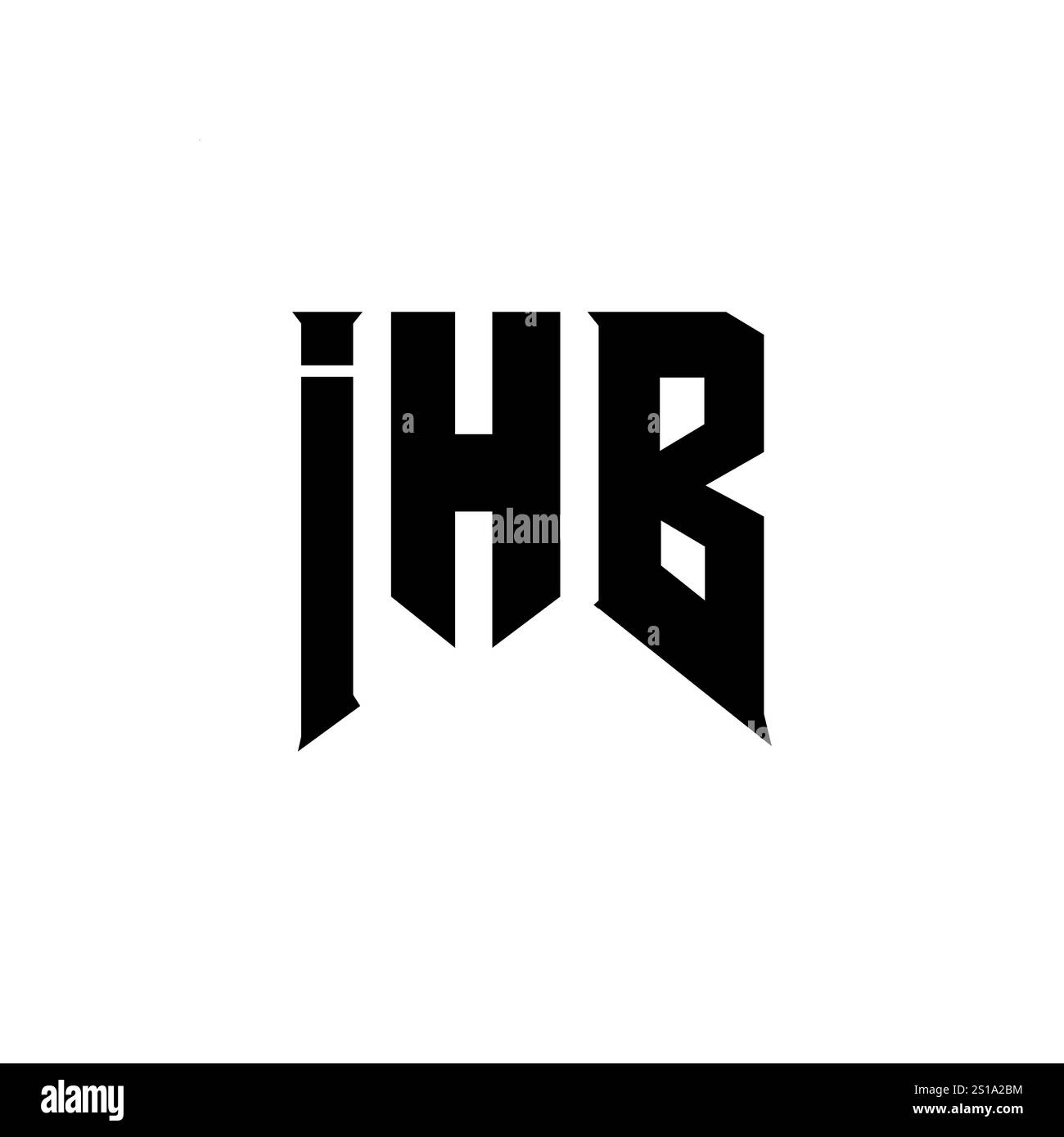 Ihb logo design hi-res stock photography and images - Alamy