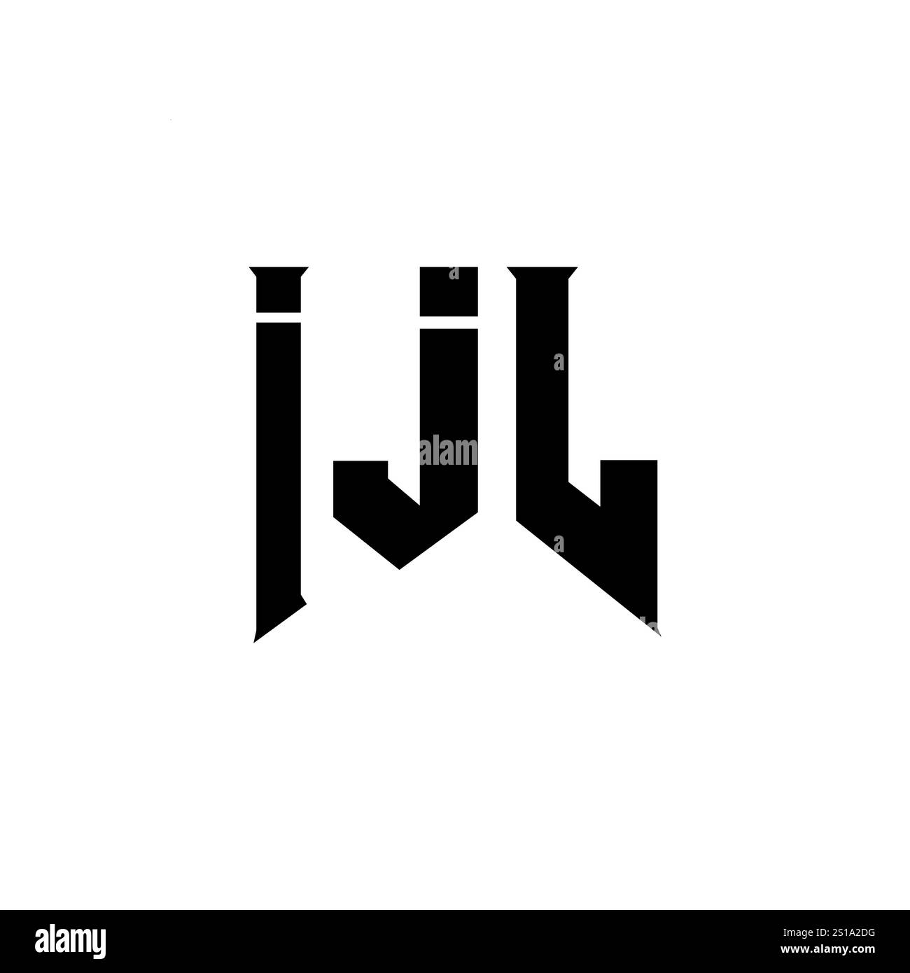 Ijl logo design Stock Vector Images - Alamy