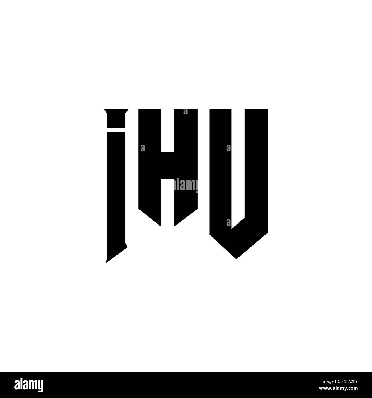 Ihu logo design hi-res stock photography and images - Alamy