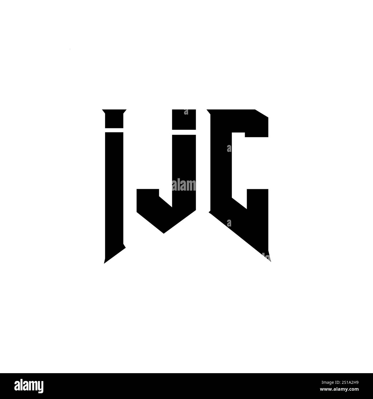 IJC letter logo design for technology company. IJC logo design black ...