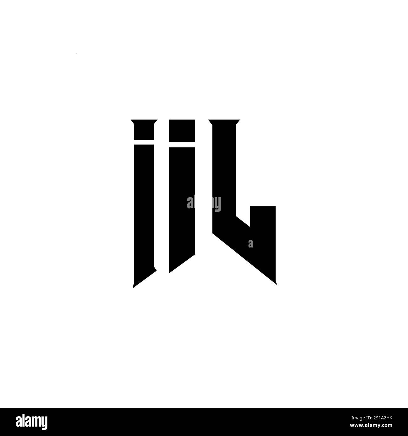 Iil logo design hi-res stock photography and images - Alamy