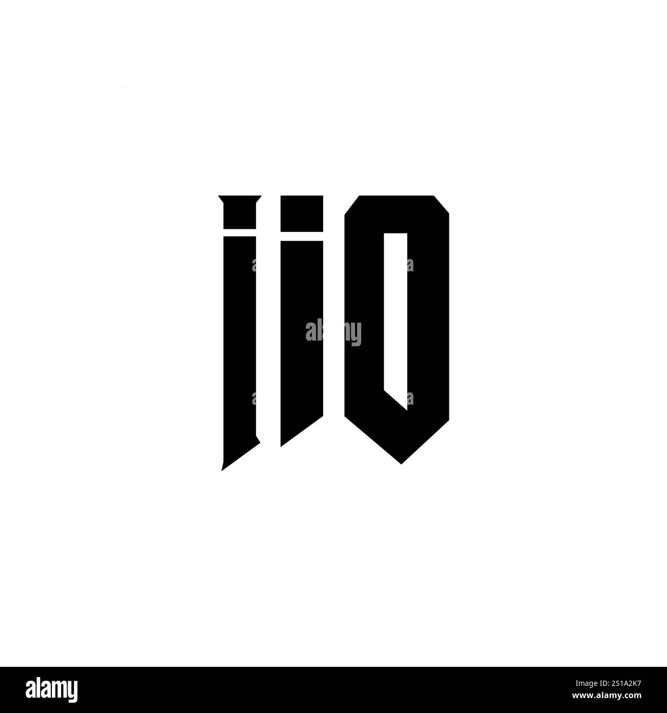 Iio logo design hi-res stock photography and images - Alamy