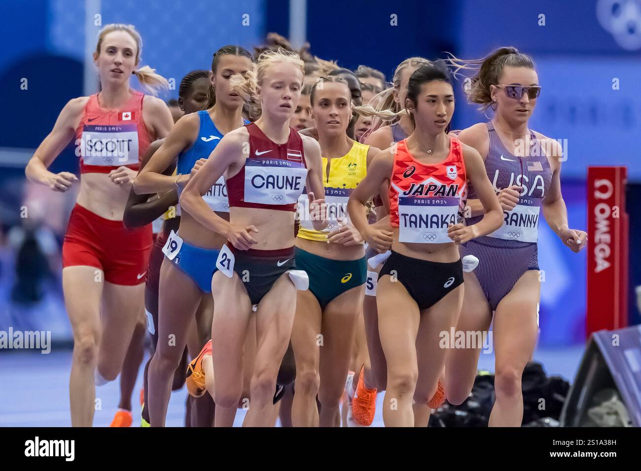 Nozomi Tanaka (JPN) of Japan, competes in the Women's Women's 5000m ...