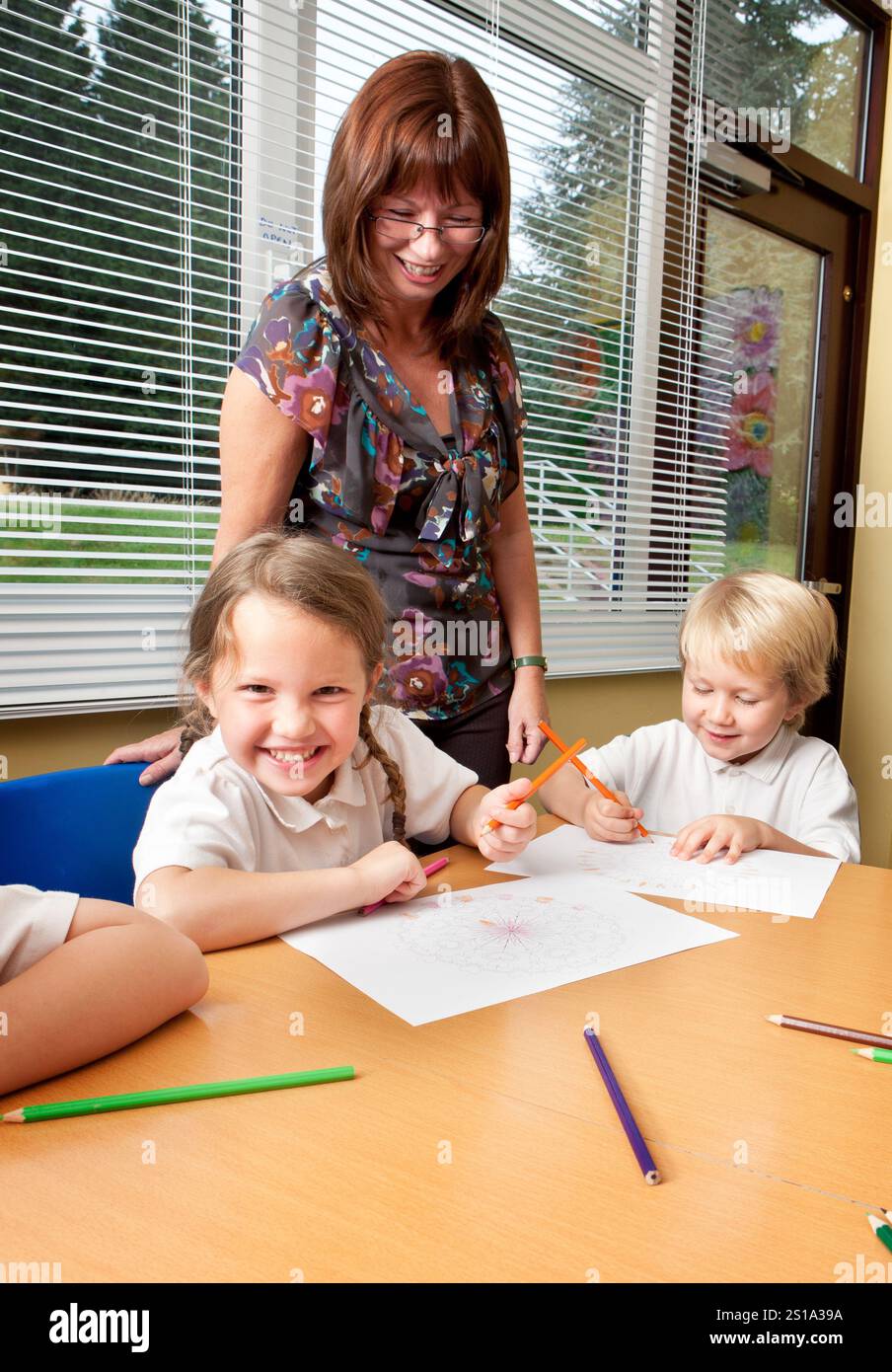 Elementary School: A Cheeky Smile. A cheeky smile on the face of a ...