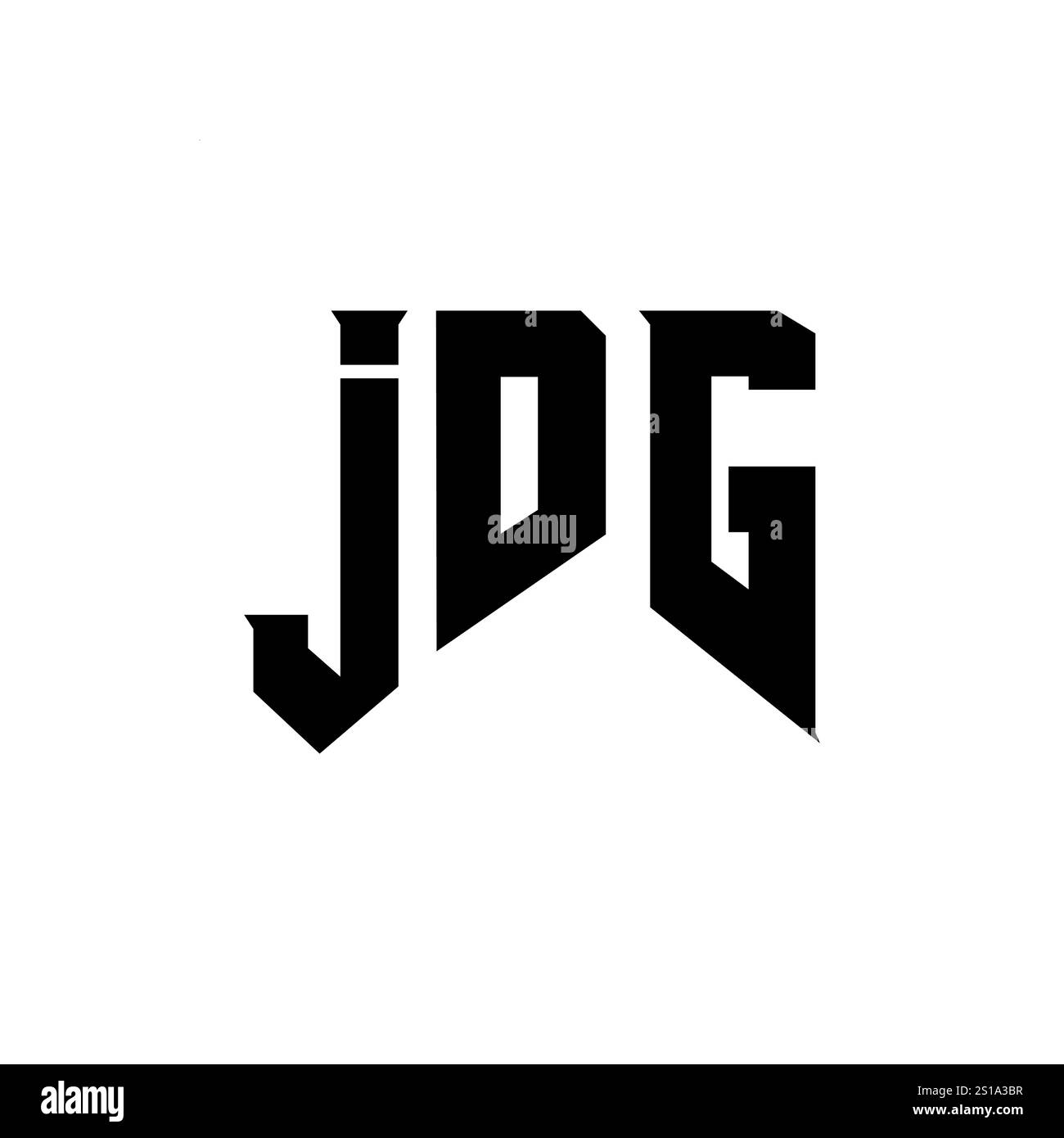 Jdg logo design Stock Vector Images - Alamy