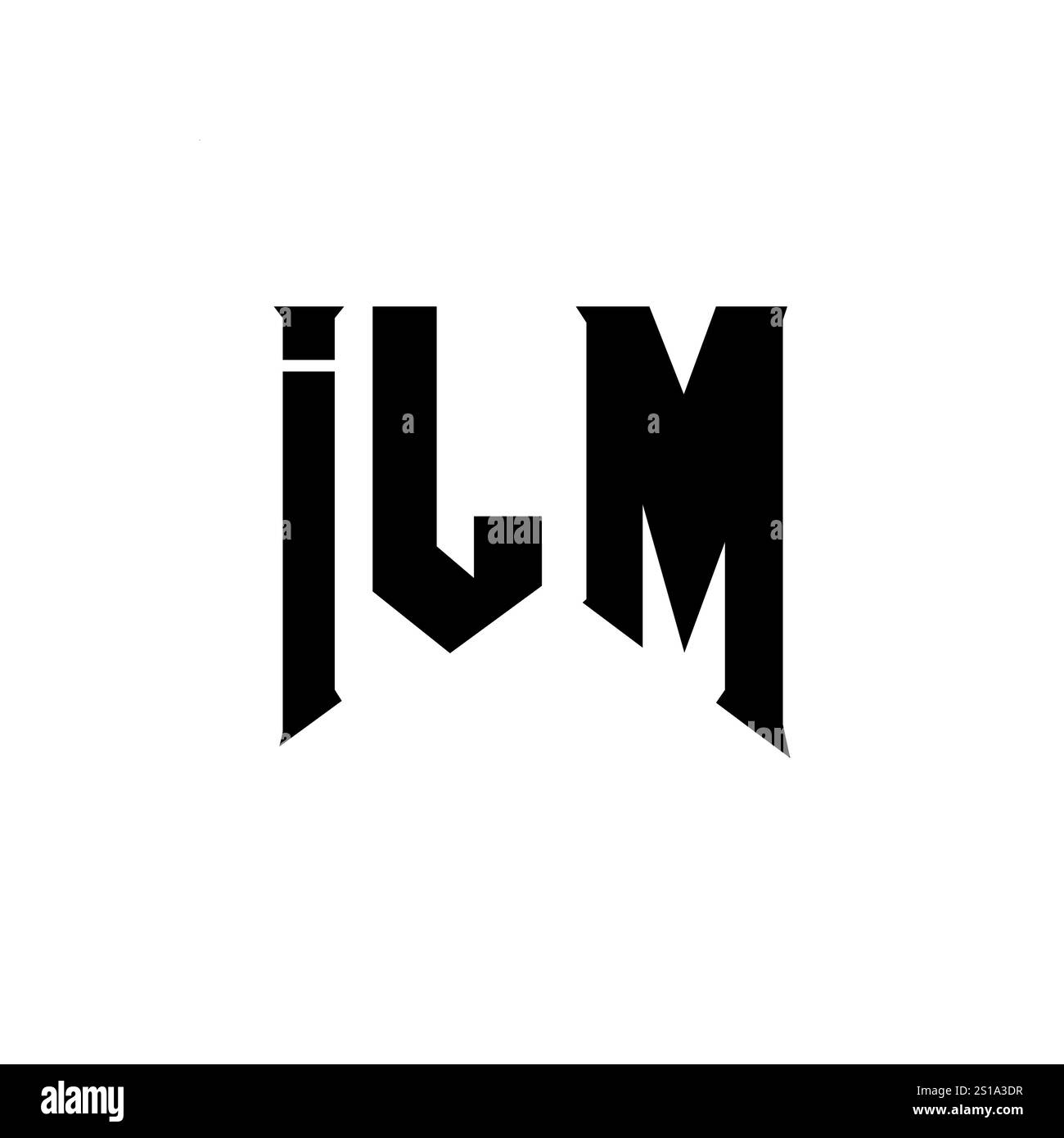 Ilm logo design hi-res stock photography and images - Alamy