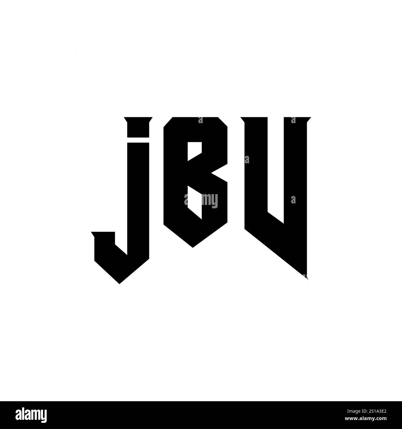 Jbv logo design Stock Vector Images - Alamy