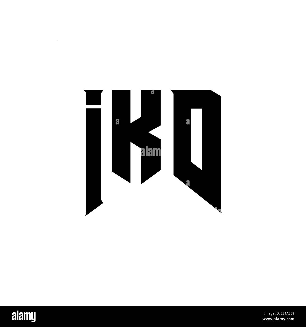 IKD letter logo design for technology company. IKD logo design black ...