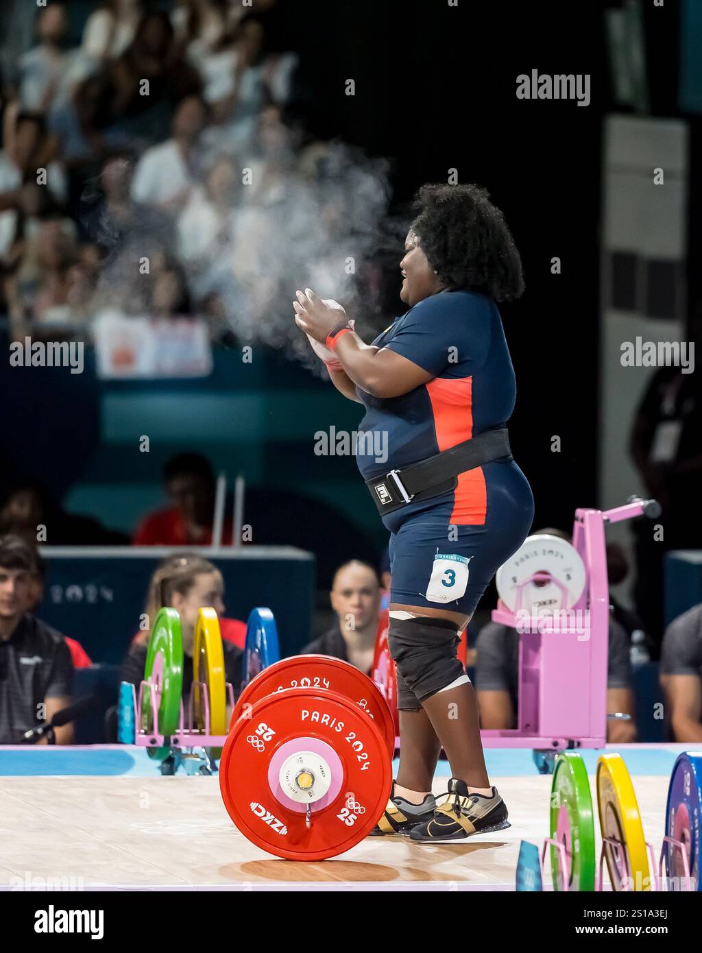 LISSETH BETZAIDA AYOVI CABEZAS of Team Ecuador (ECU) competes in the ...