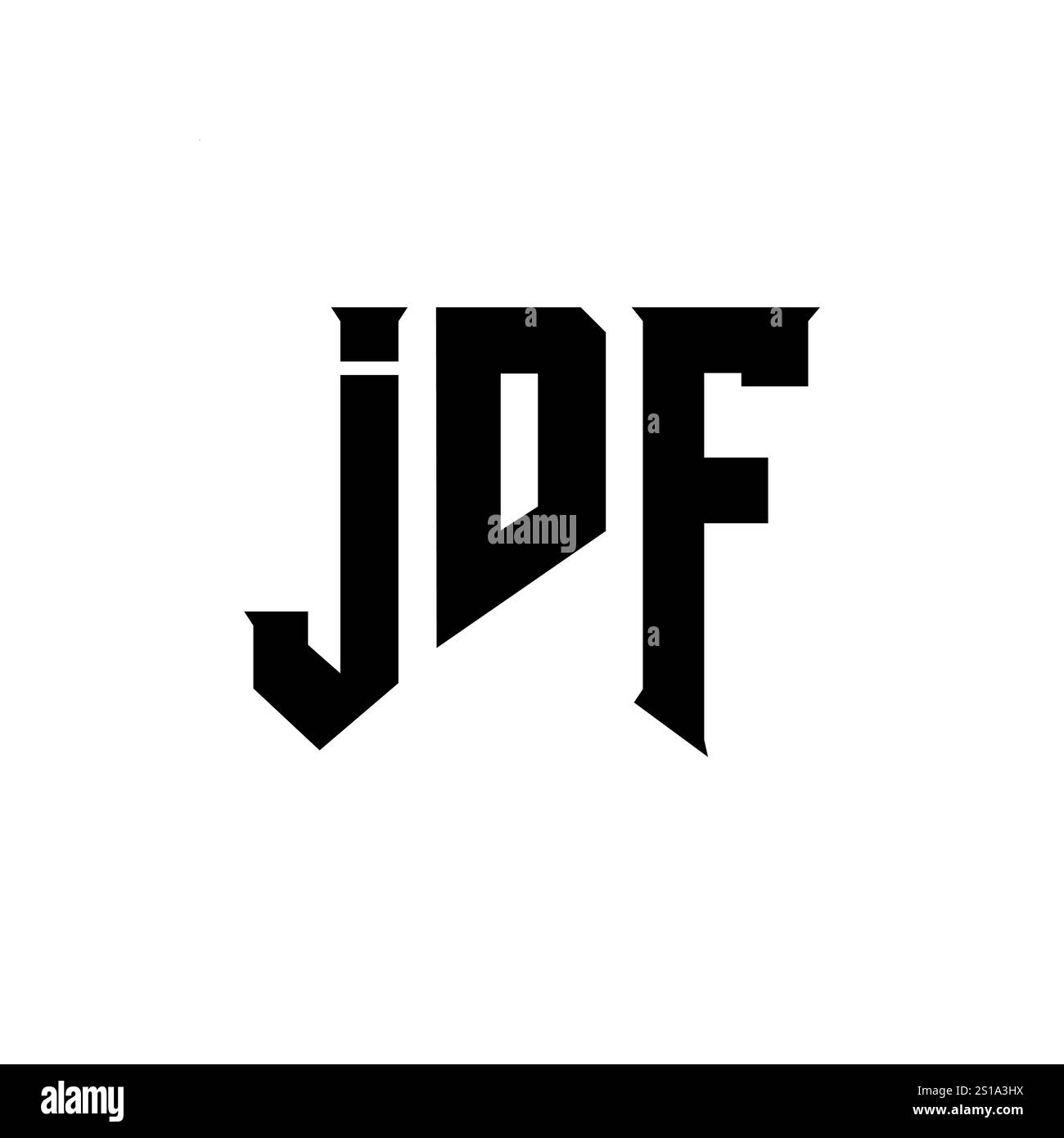 Jdf logo design hi-res stock photography and images - Alamy