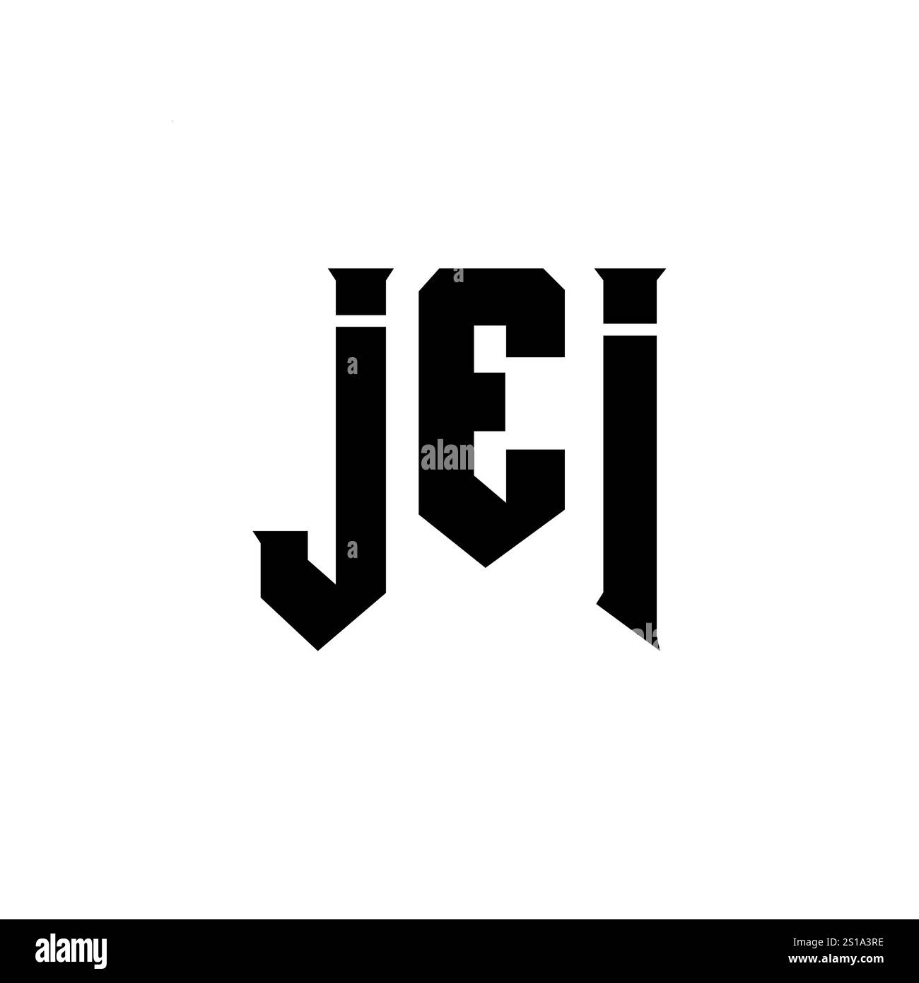 Jei logo design hi-res stock photography and images - Alamy