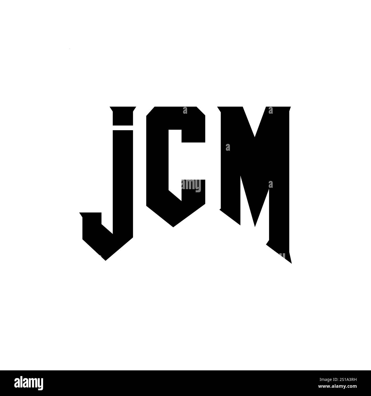 Jcm logo design hi-res stock photography and images - Alamy