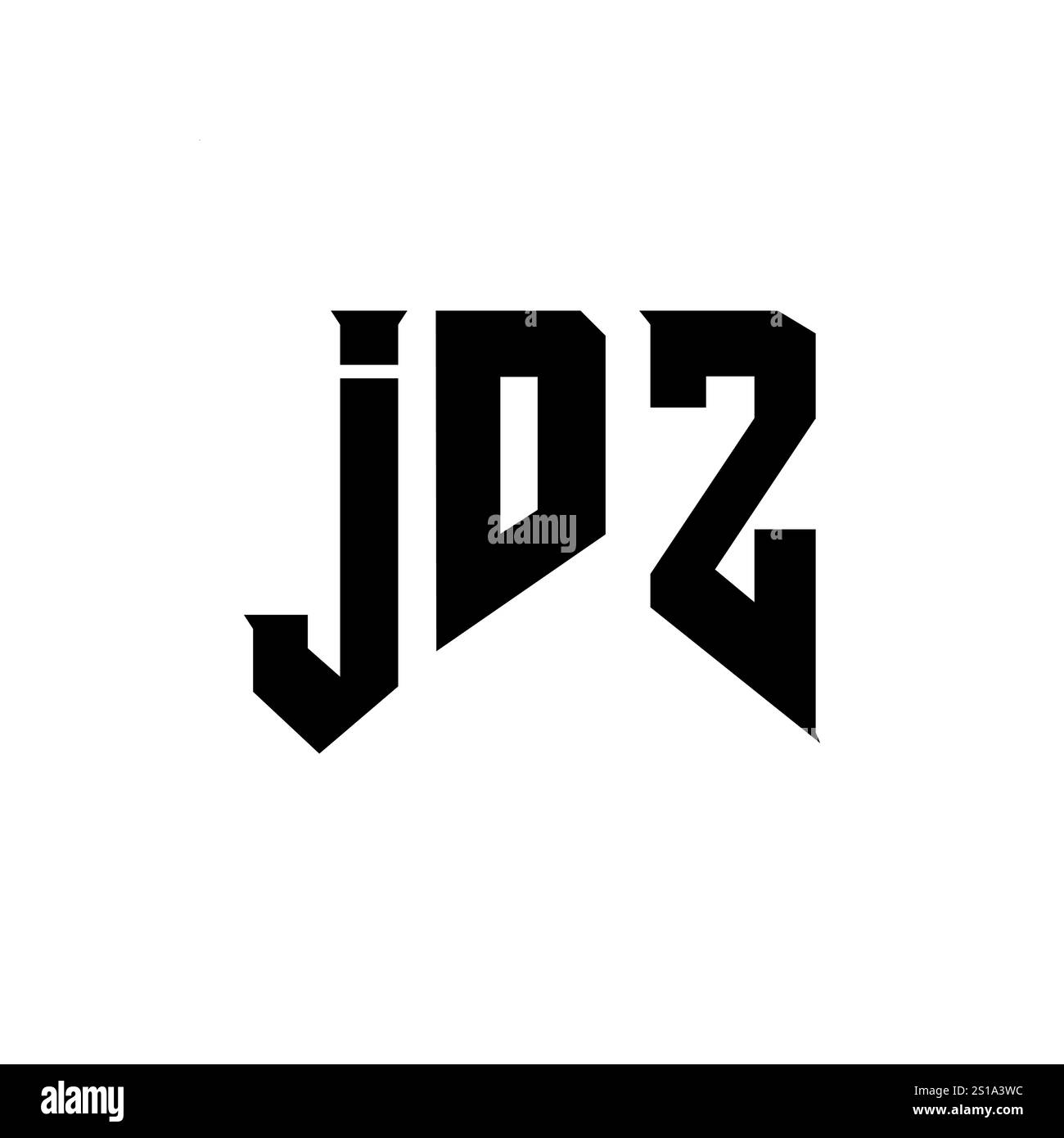 Jdz logo design hi-res stock photography and images - Alamy