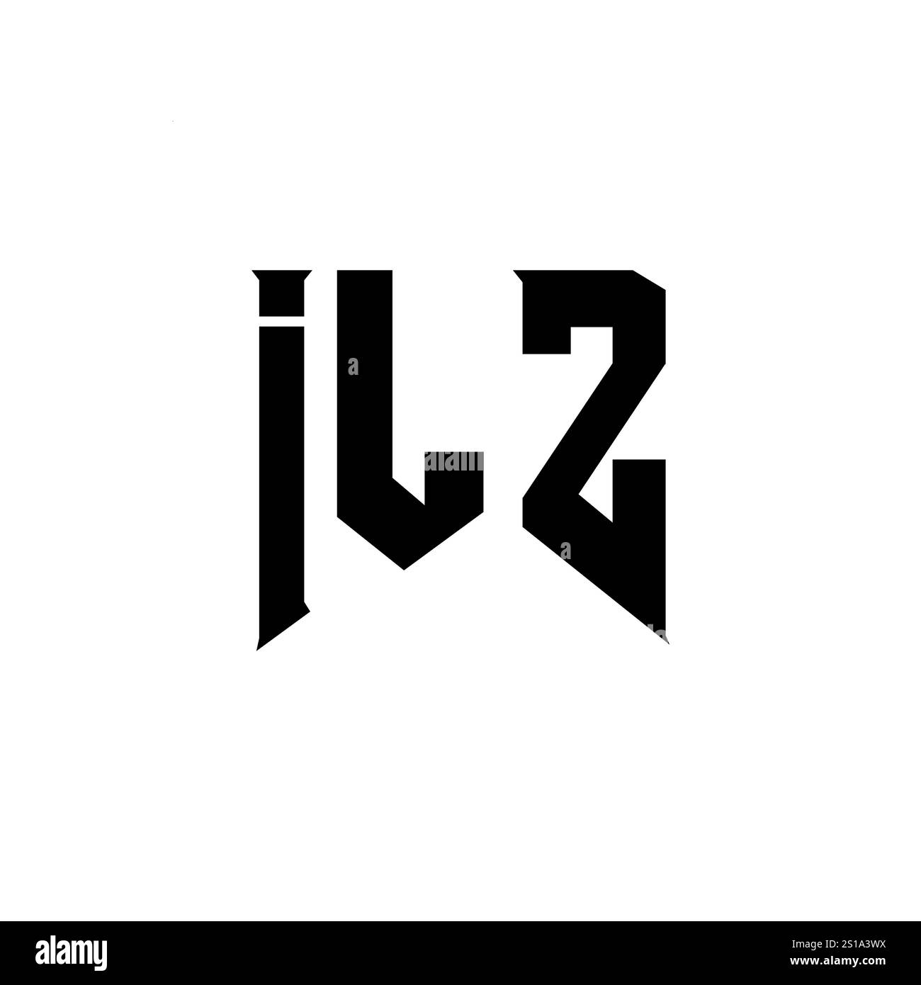 Ilz logo design hi-res stock photography and images - Alamy
