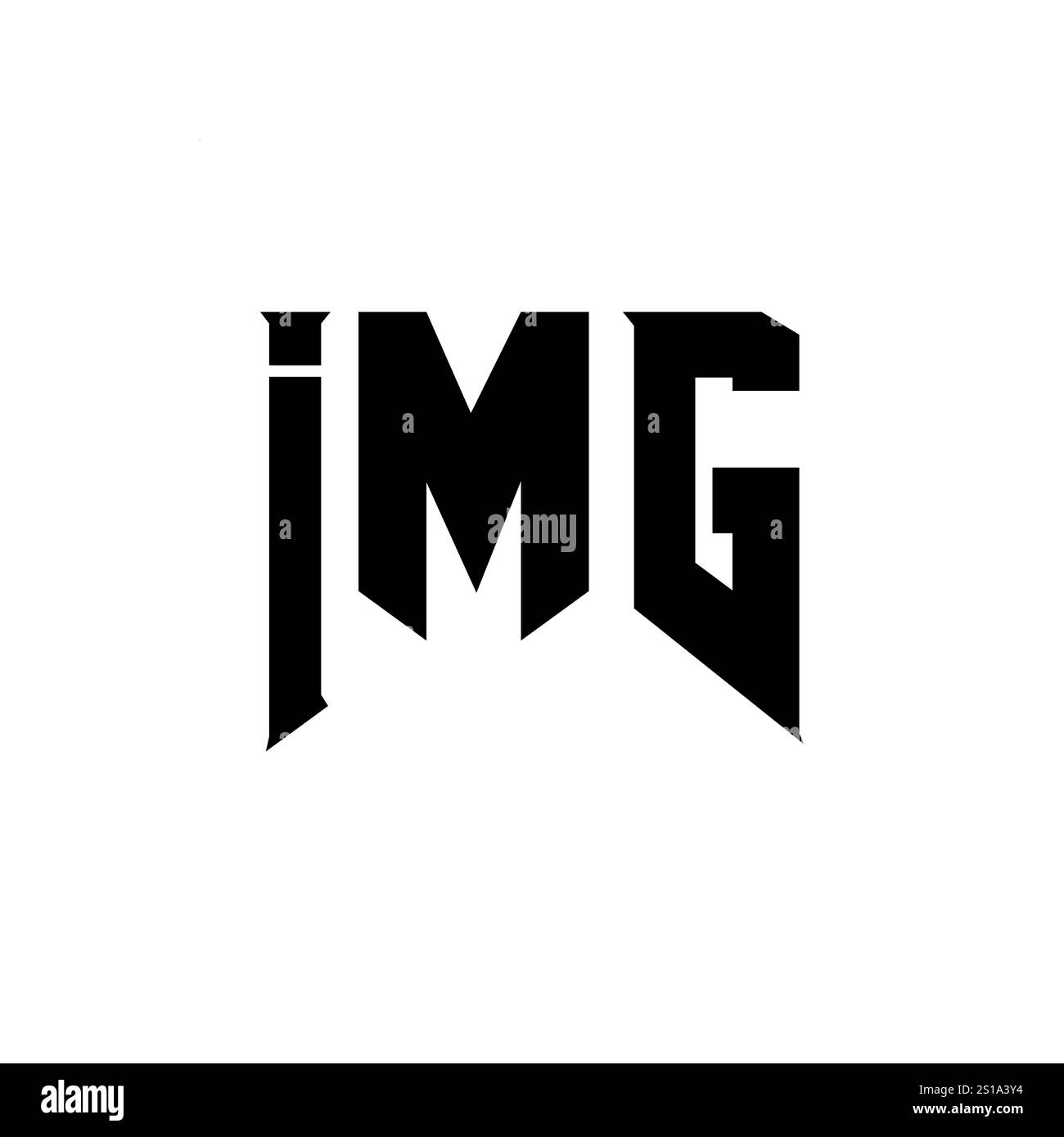 IMG letter logo design for technology company. IMG logo design black ...