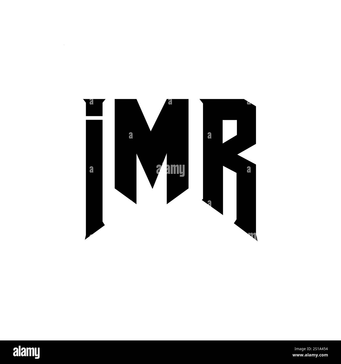 Imr logo design Stock Vector Images - Alamy