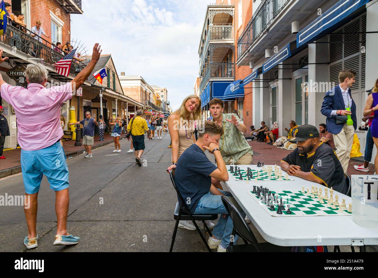 New Orleans, United States. 20th Apr, 2024. Scenes from New Orleans ...