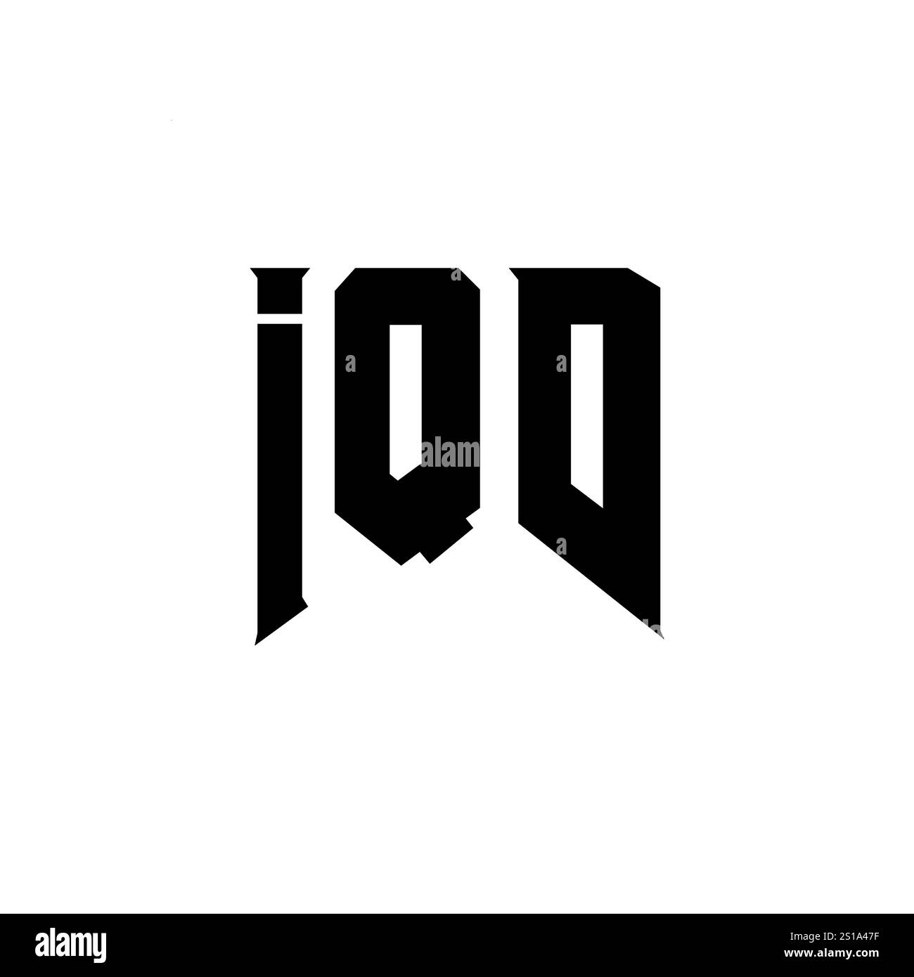 Iqd logo design hi-res stock photography and images - Alamy