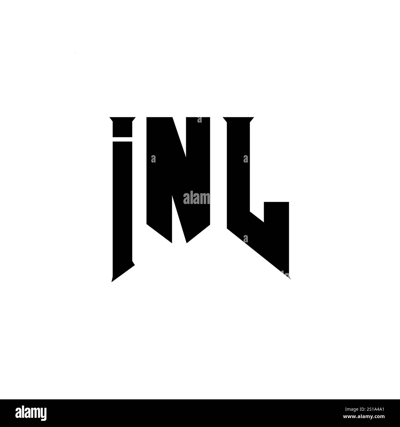 Inl logo design hi-res stock photography and images - Alamy