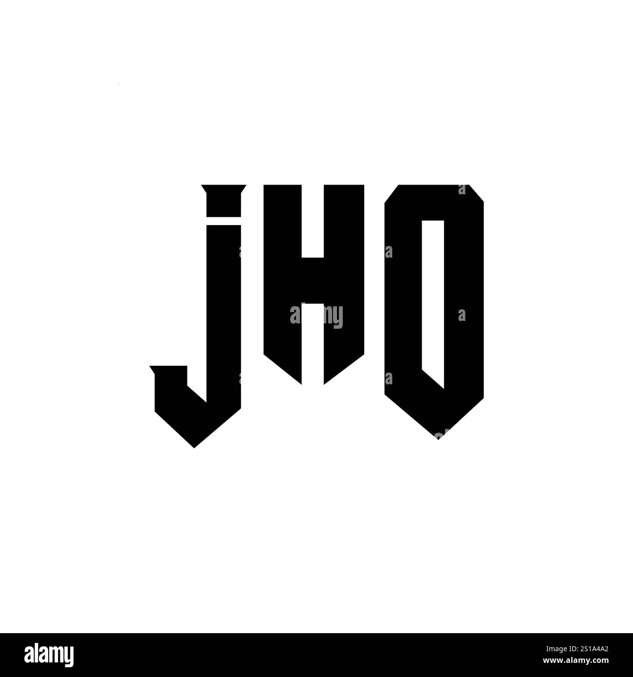 Jho logo design hi-res stock photography and images - Alamy