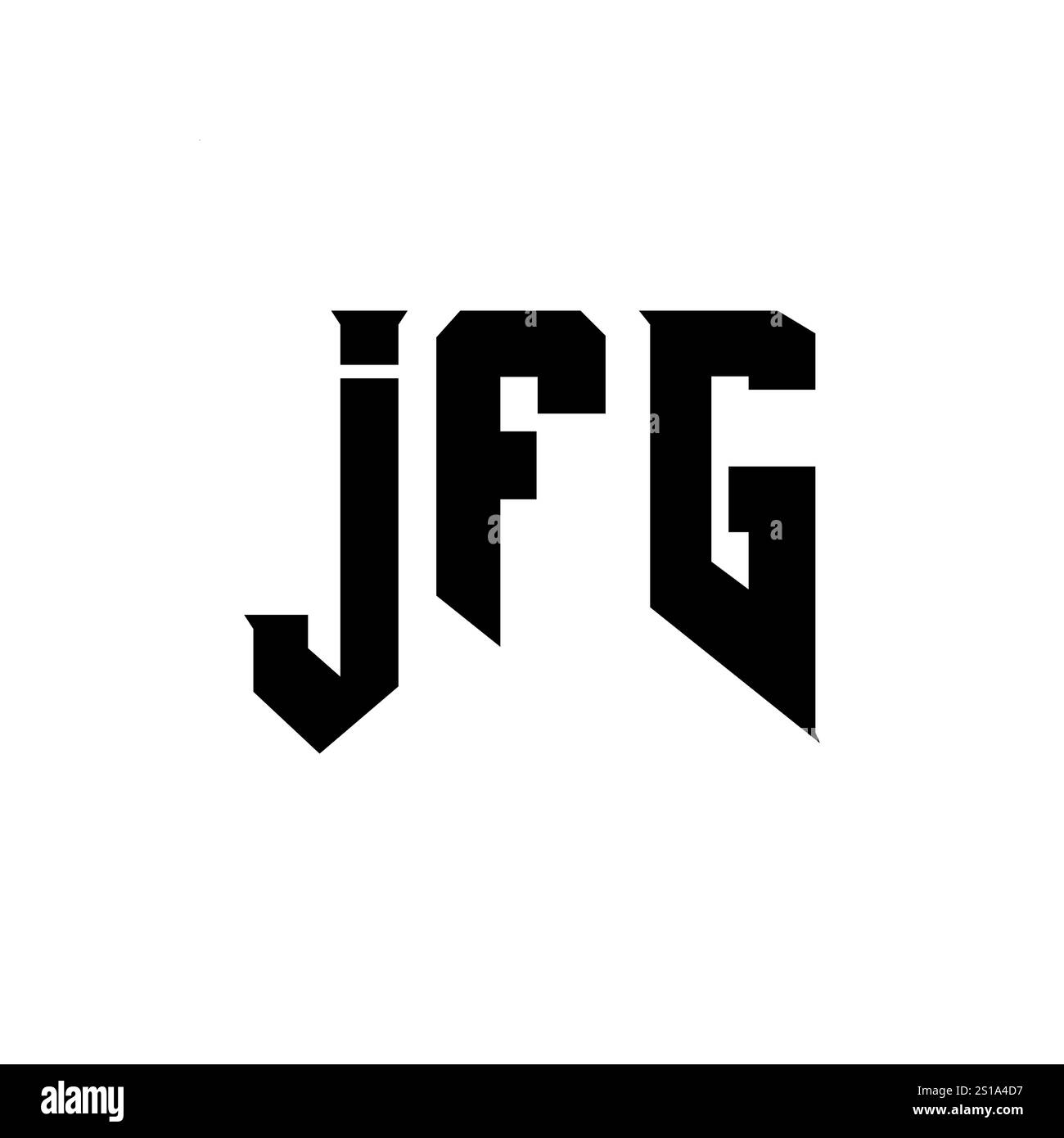 Jfg logo design hi-res stock photography and images - Alamy