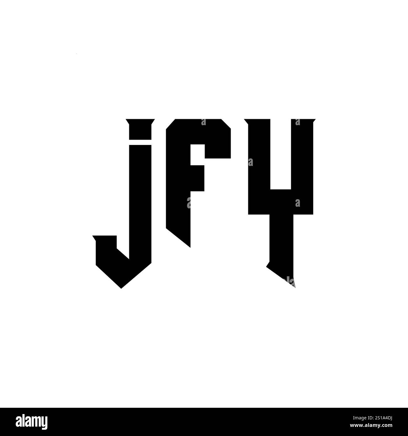 Jfy logo design hi-res stock photography and images - Alamy