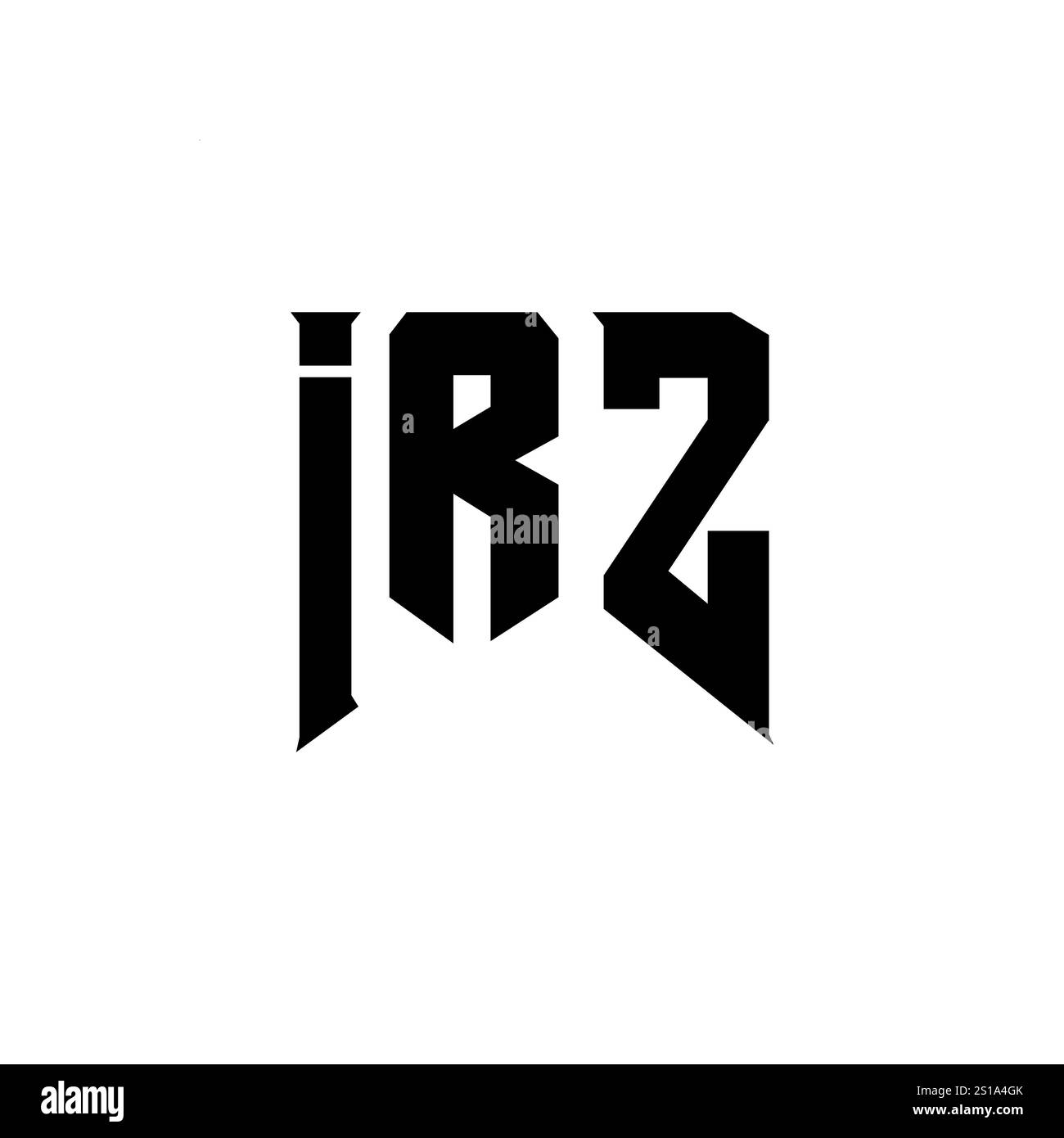 Irz logo design hi-res stock photography and images - Alamy