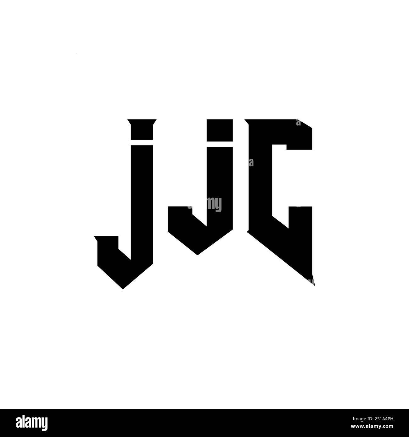 JJC letter logo design for technology company. JJC logo design black ...