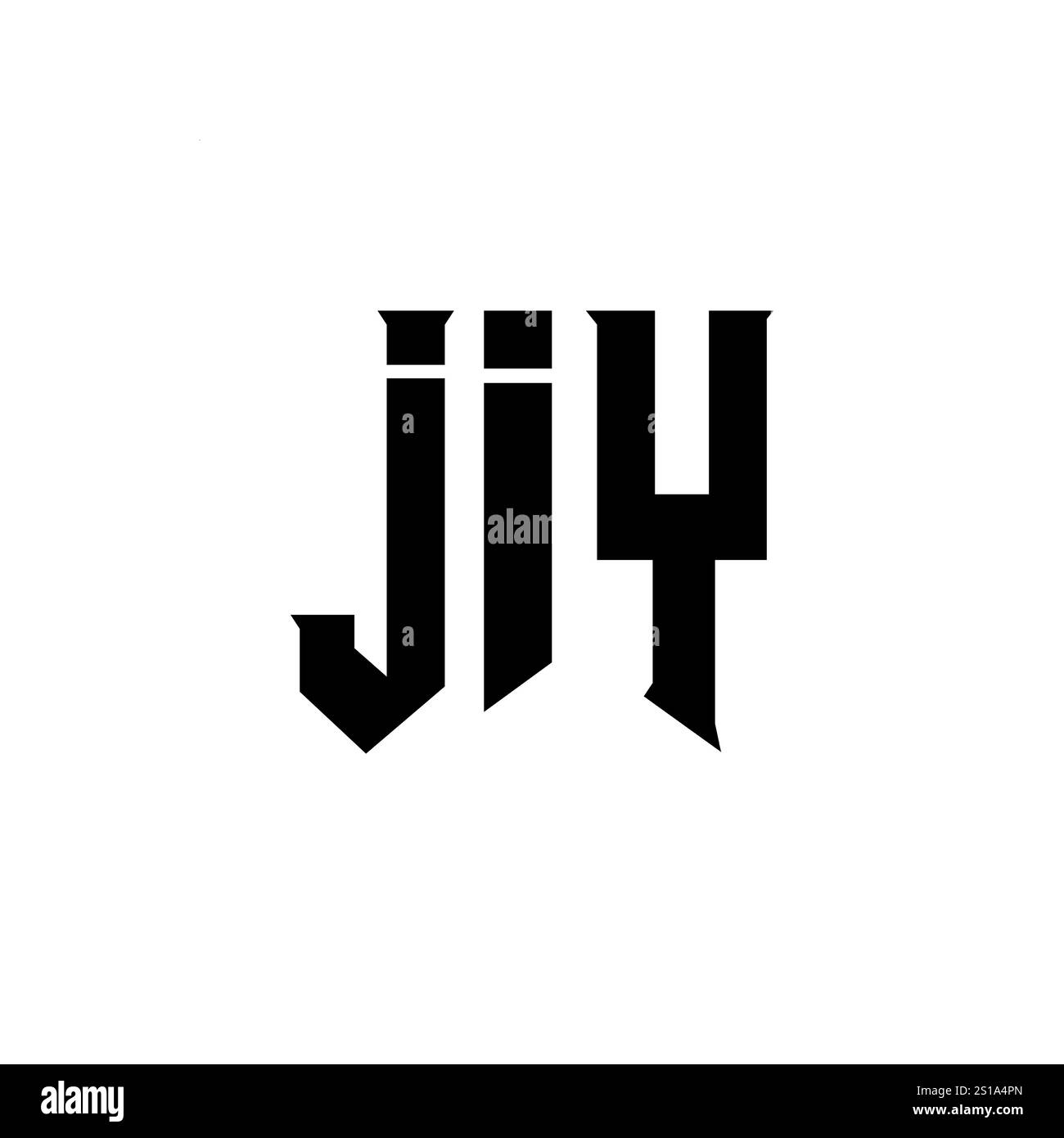 Jiy logo design hi-res stock photography and images - Alamy
