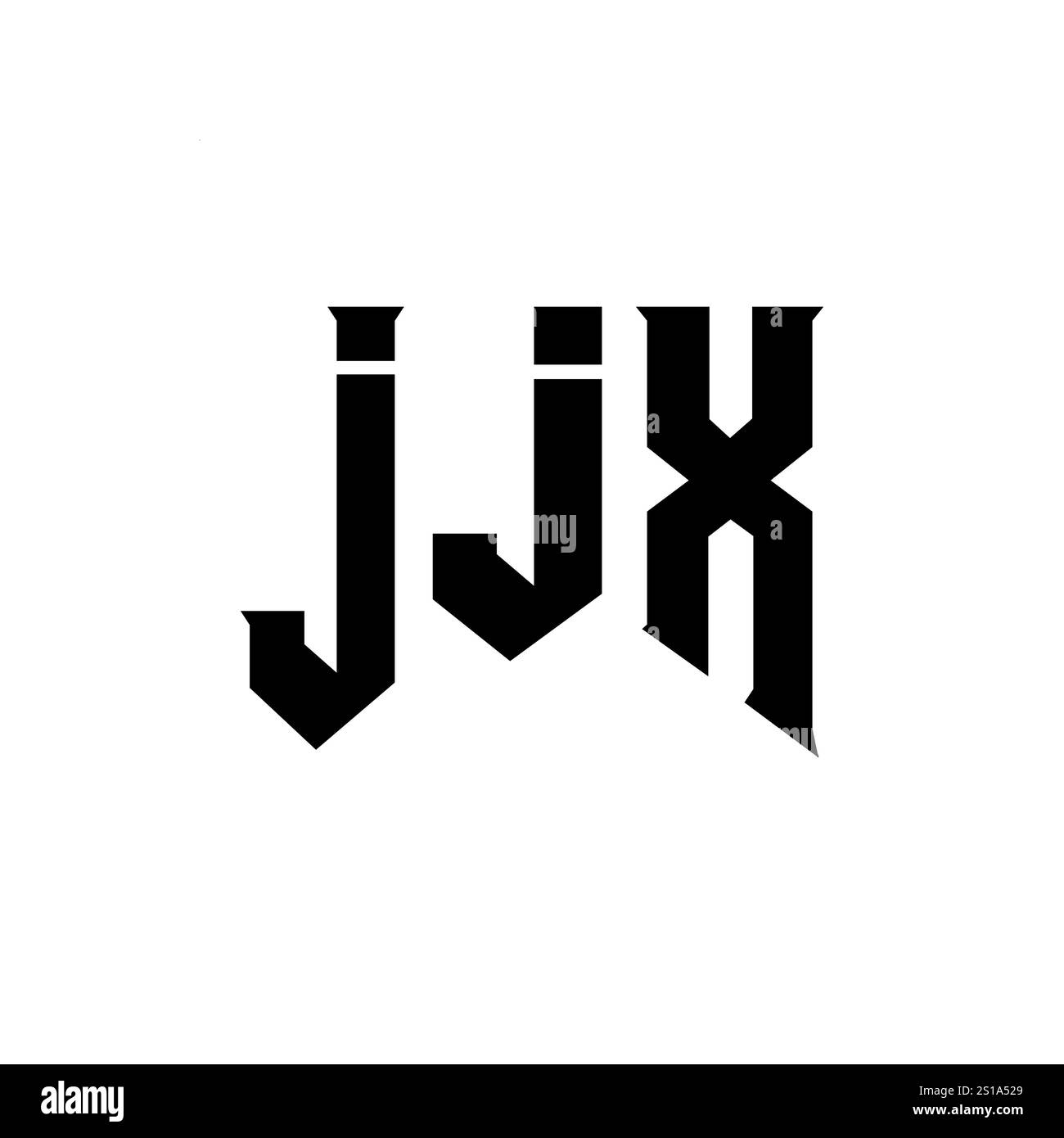 Jjx logo design hi-res stock photography and images - Alamy